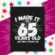 65 Year Old Sarcastic Meme Funny 65th Birthday Card | Zazzle