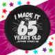 65 Year Old Sarcastic Meme Funny 65th Birthday Paper Plates | Zazzle