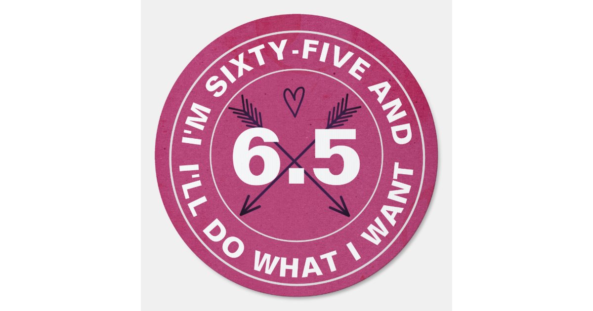 65th Birthday Premium Yard Sign | Zazzle