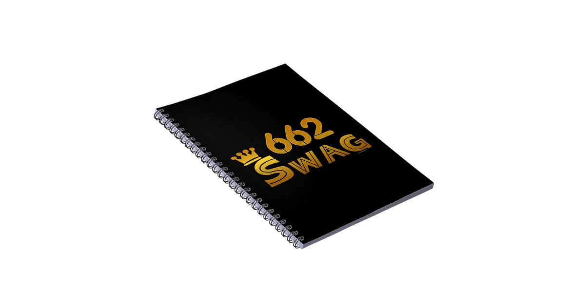 662 Area Code Swag Notebook Zazzle 662 Area Code Swag Notebook Zazzle
