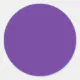 663399 Solid Color Purple Background Template Classic Round Sticker ...