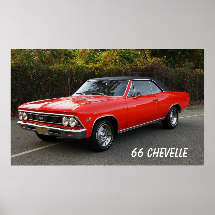 66 Chevelle Poster | Zazzle.com
