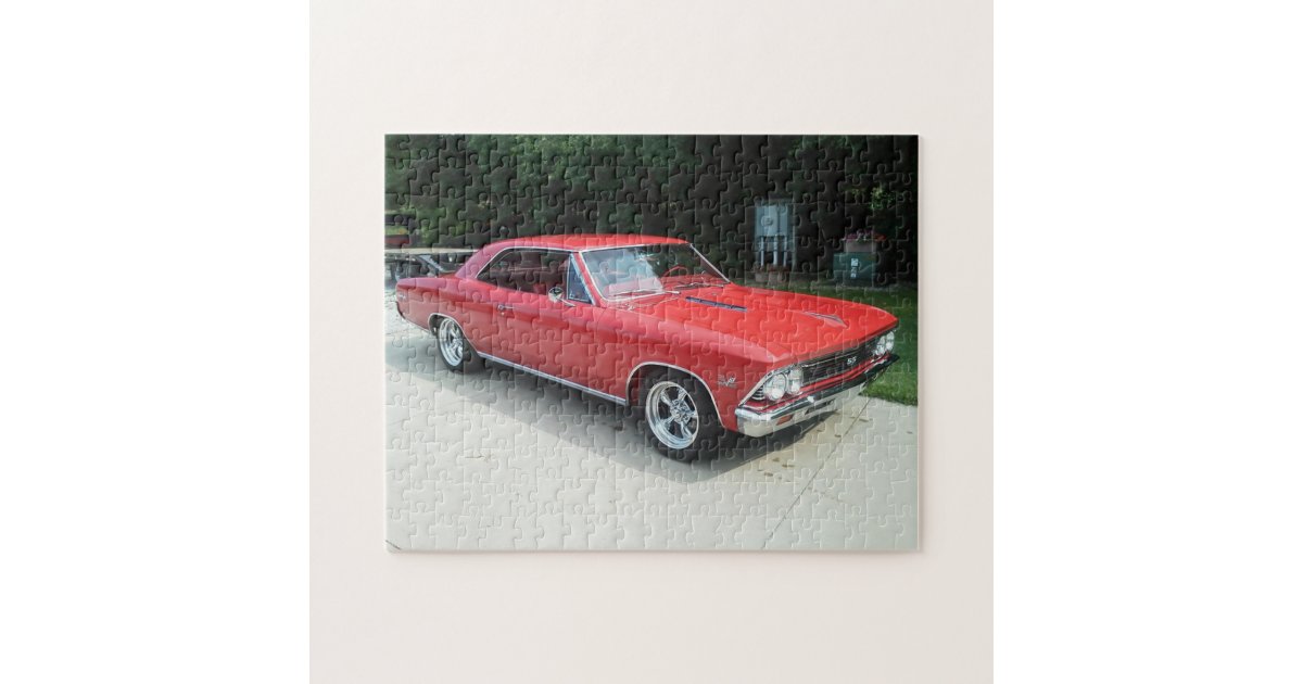 66' Chevy Chevelle Jigsaw Puzzle | Zazzle