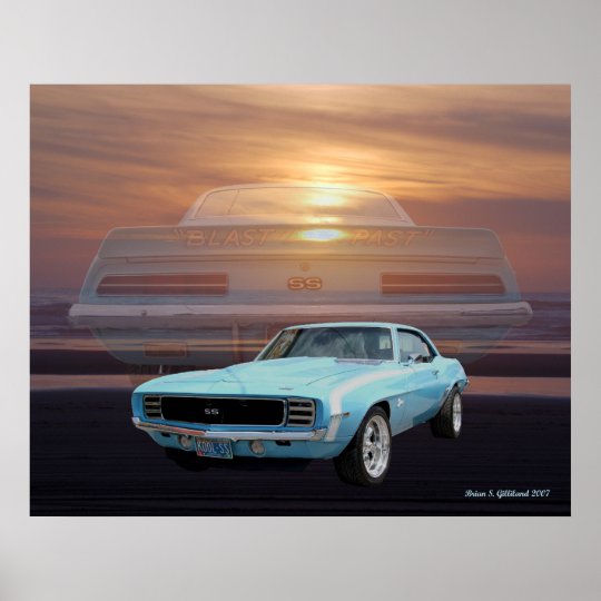 67 ss/rs camaro poster | Zazzle.com