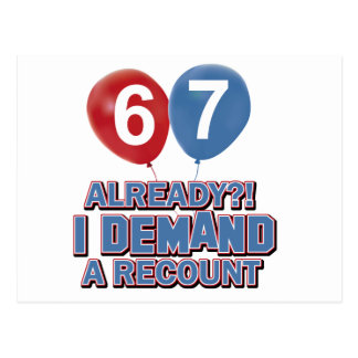 67th Birthday Cards | Zazzle