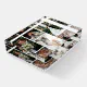 6 Custom Photo Collage Favorite Moments Paperweight | Zazzle