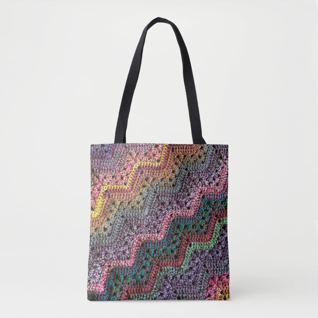 6-Day Boom Blanket Tote by Erin Boom Betty McKnit | Zazzle