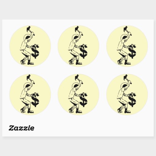 6 Pack Anarcho-punk Stickers | Zazzle