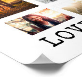 6 Photo Frame Collage Poster | Zazzle