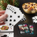 6 Photo Grid Template Rounded Frame Playing Cards | Zazzle