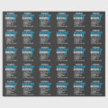 6 Stages of Marathon Running Runner Triathlon Run Wrapping Paper | Zazzle