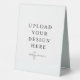 6" x 8" Plastic Table Tent Sign | Zazzle