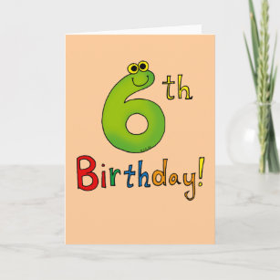 6 Year Old Boy Cards | Zazzle