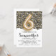 6th Birthday Leopard Animal Print Invitation | Zazzle