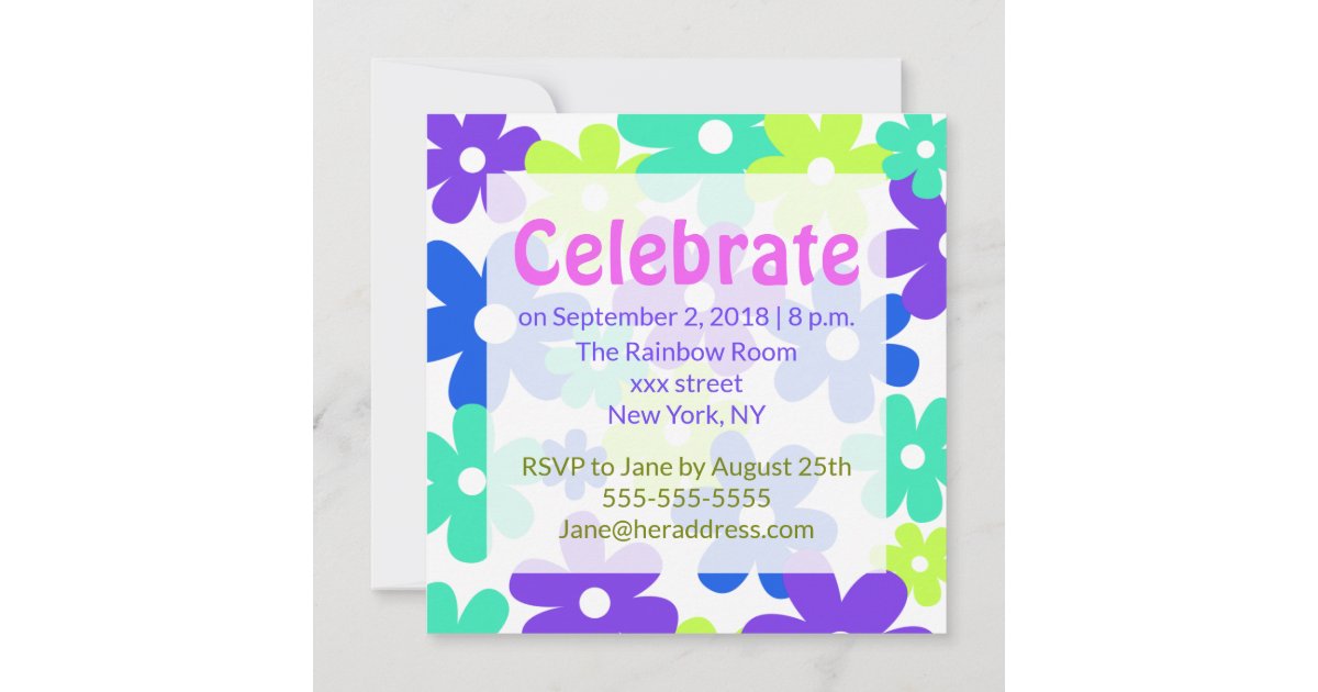 70 & still groovy! Baby Boomer Birthday Invitation | Zazzle