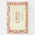 70s Retro Inspired Wedding Welcome Sign | Zazzle