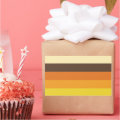 70s Retro Striped Color Pattern Rectangular Sticker | Zazzle