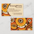 70s seventies business card | Zazzle