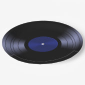 70s Vinyl Record Retro Paper Plates | Zazzle
