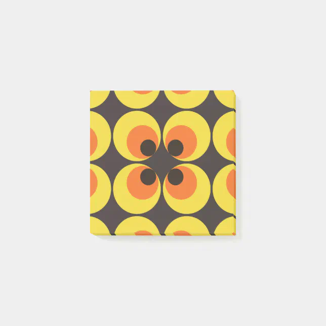 70s Wallpaper Post-it Notes | Zazzle