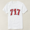 717 (Area Code) T-shirt | Zazzle
