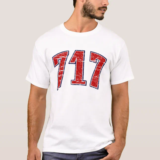 717 (Area Code) T-shirt | Zazzle