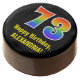 73rd Birthday - Rainbow Spectrum Pattern Number 73 Chocolate Covered ...