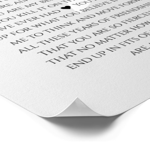 75 reasons why we love you 80th 60th birthday 40th poster | Zazzle