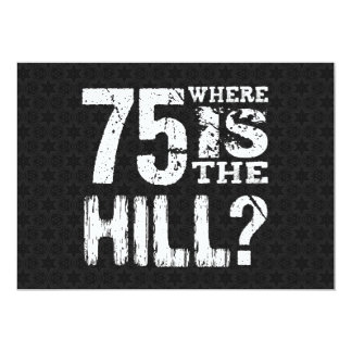 Funny 75th Birthday Invitations & Announcements | Zazzle