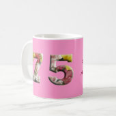 75 Years 75th Birthday Anniversary Milestone Mug | Zazzle