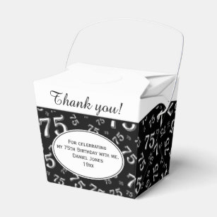 75th Birthday Favors & Packaging | Zazzle