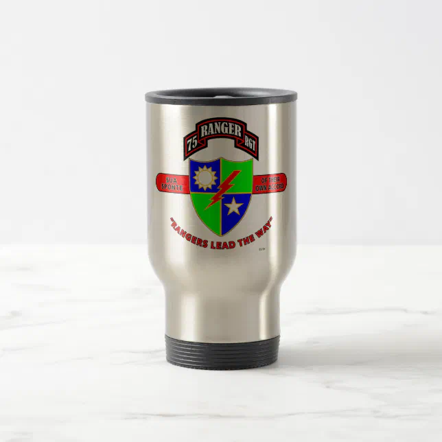 75TH RANGER BATTALION "ARMY RANGERS" TRAVEL MUG | Zazzle