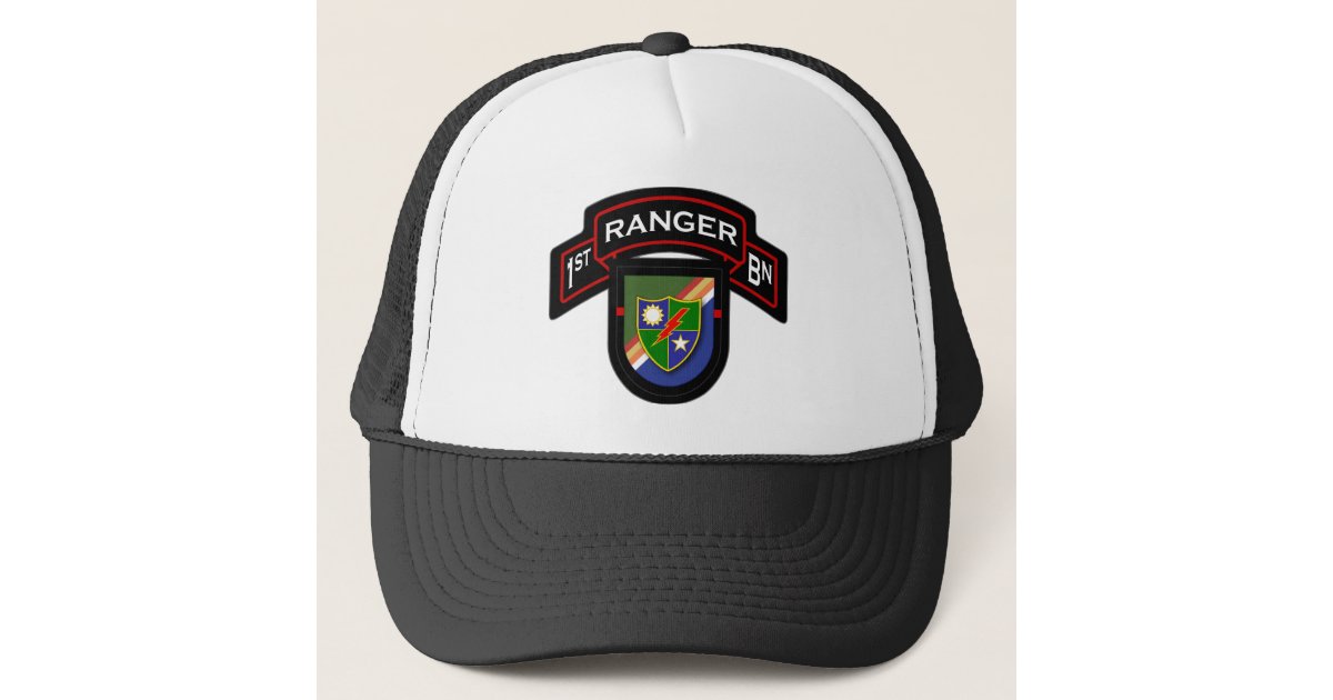 75th Ranger Regiment - Airborne - 1st Battalion Trucker Hat | Zazzle