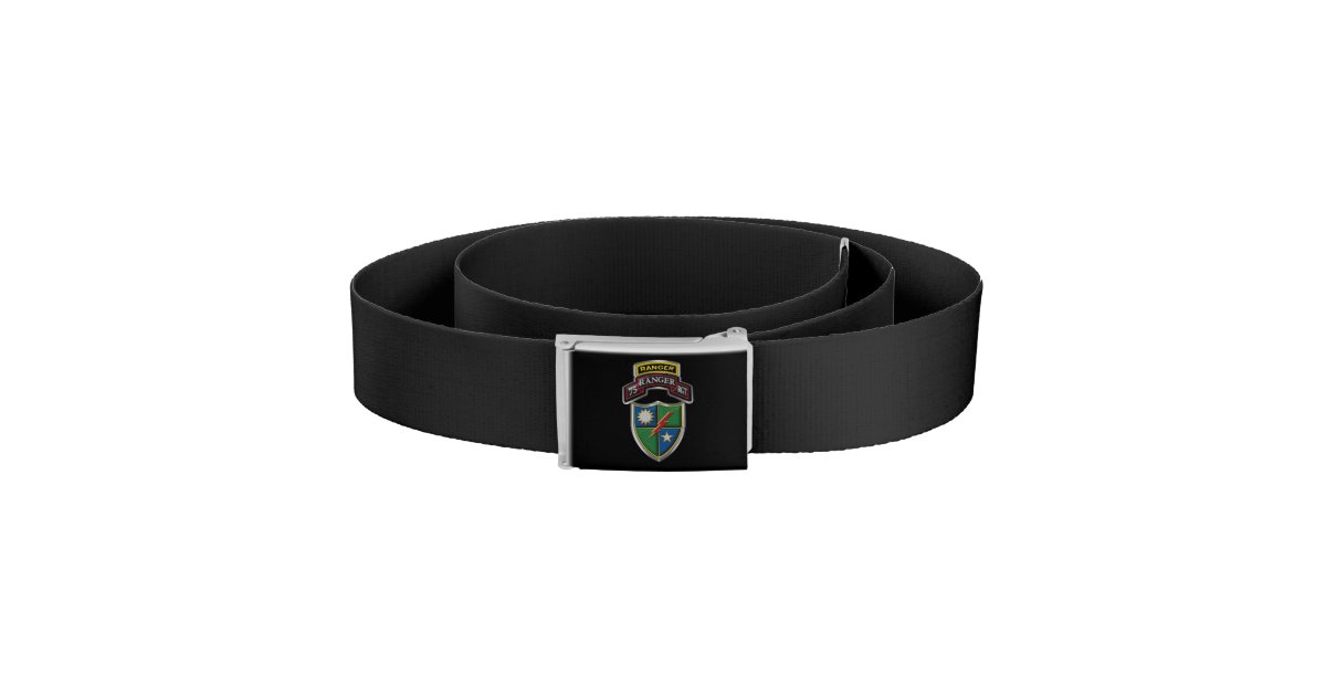 75th Ranger Regiment Belt | Zazzle