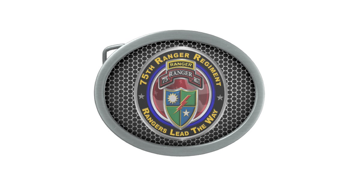 75th Ranger Regiment Belt Buckle | Zazzle