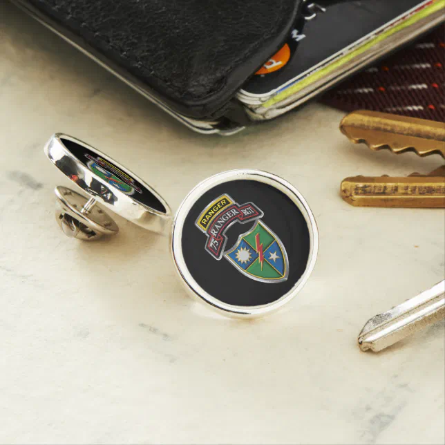 75th Ranger Regiment Customized Design Lapel Pin | Zazzle
