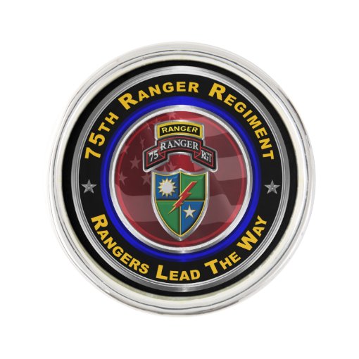 75th Ranger Regiment Keepsake Lapel Pin | Zazzle