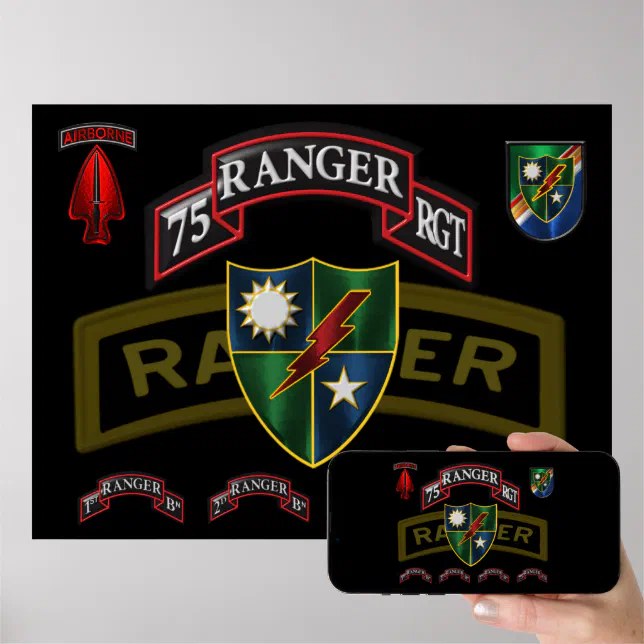 75th Ranger Regiment Poster | Zazzle