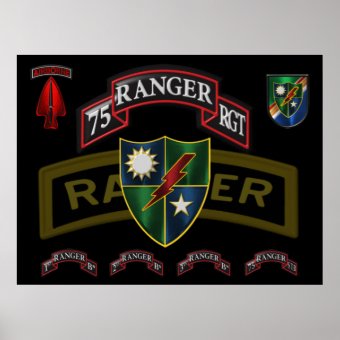 75th Ranger Regiment Poster | Zazzle