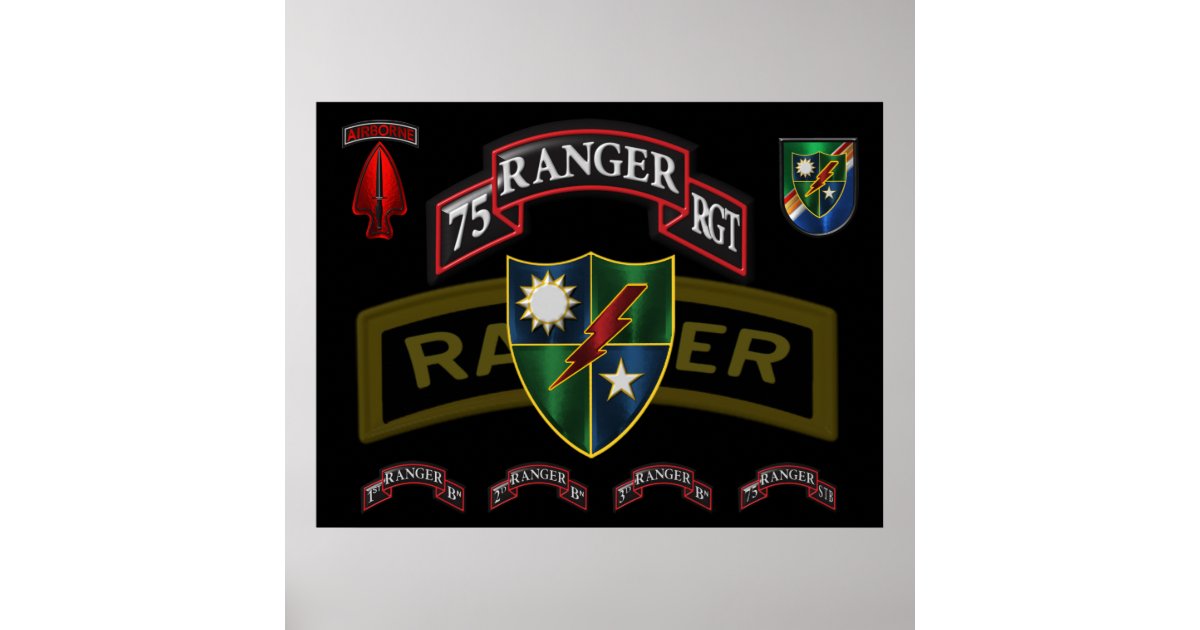 75th Ranger Regiment Poster | Zazzle