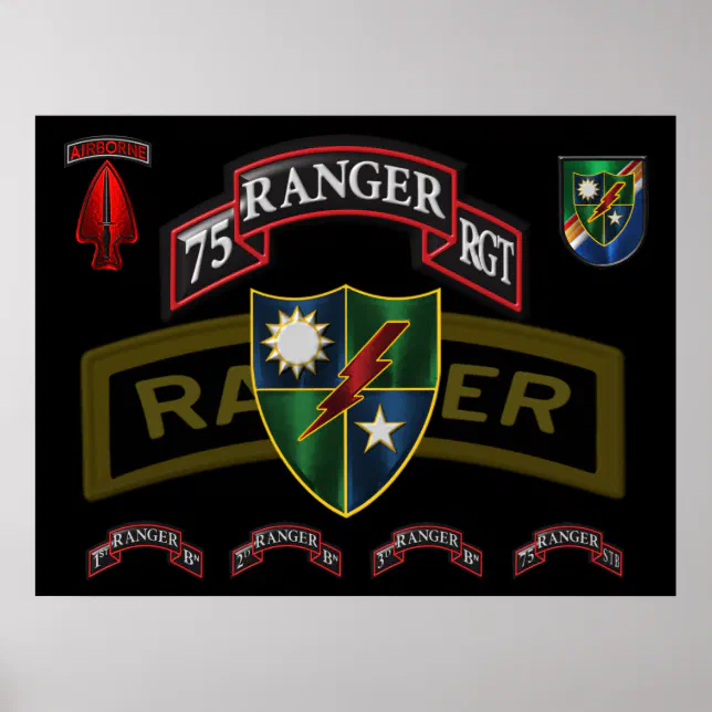 75th Ranger Regiment Poster | Zazzle