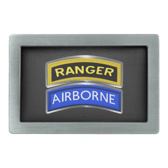 75th Ranger Regiment Ranger Airborne Belt Buckle | Zazzle