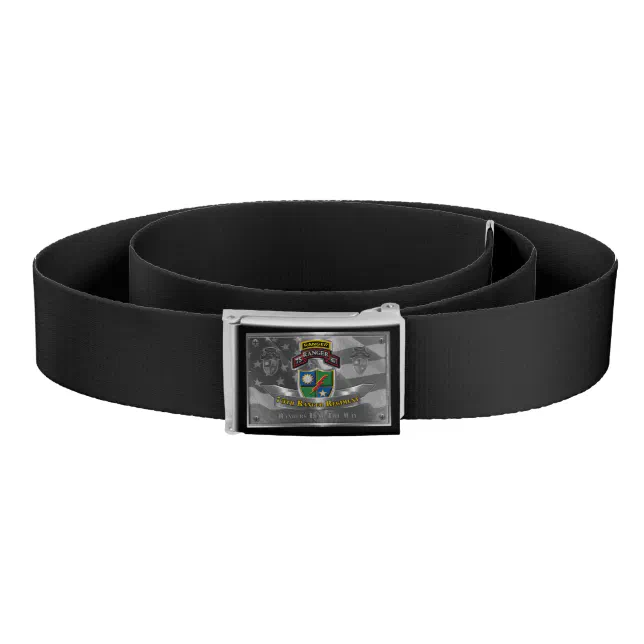75th Ranger Regiment Ranger Belt | Zazzle