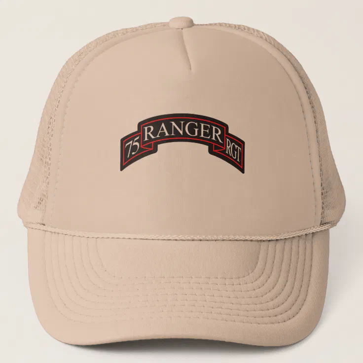 75th Ranger Regiment Scroll Trucker Hat | Zazzle