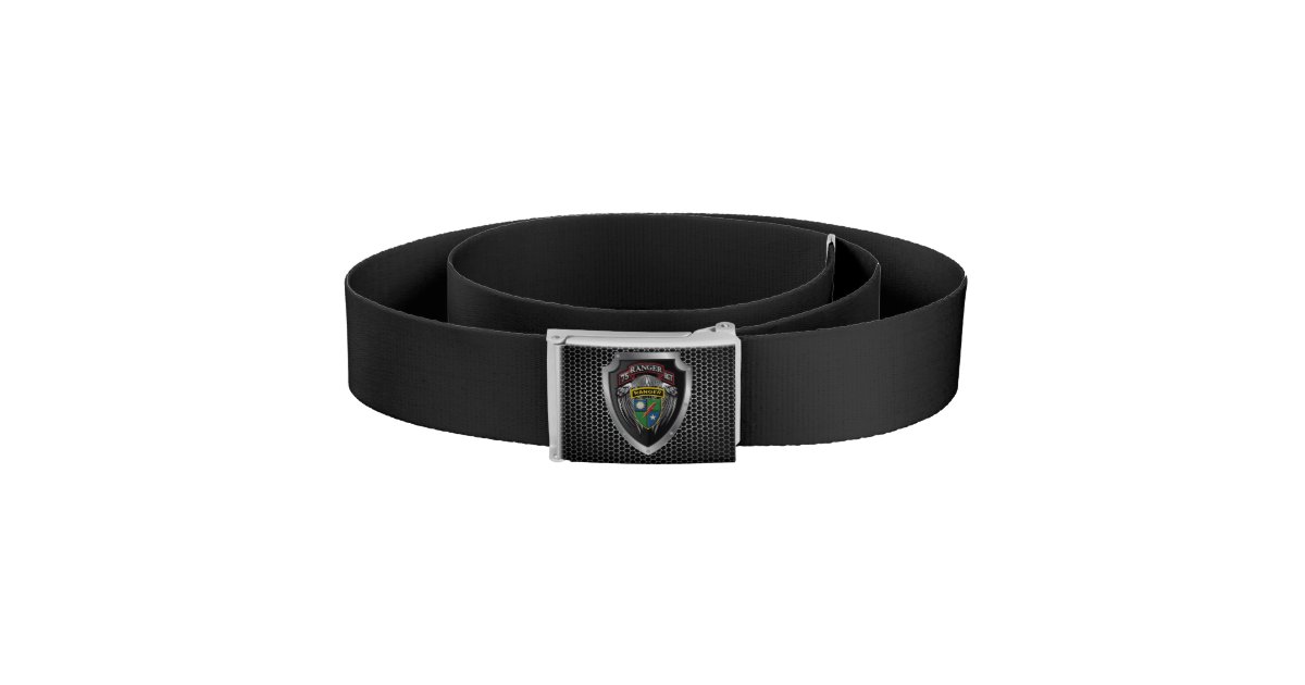75th Ranger Regiment Shield Belt | Zazzle