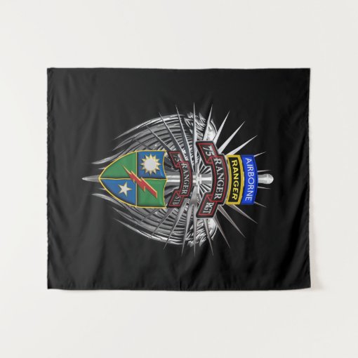 75th Ranger Regiment Special Troops Battalion STB Tapestry | Zazzle