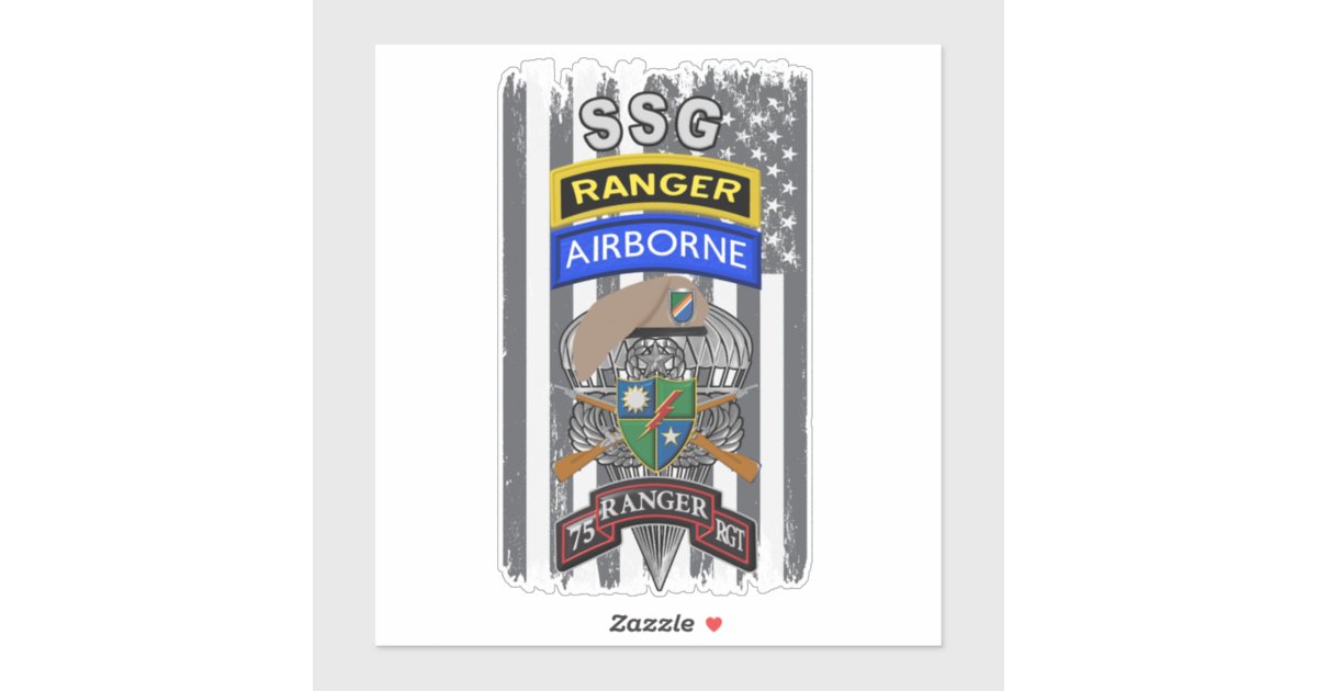 75th Ranger Regiment Sticker | Zazzle