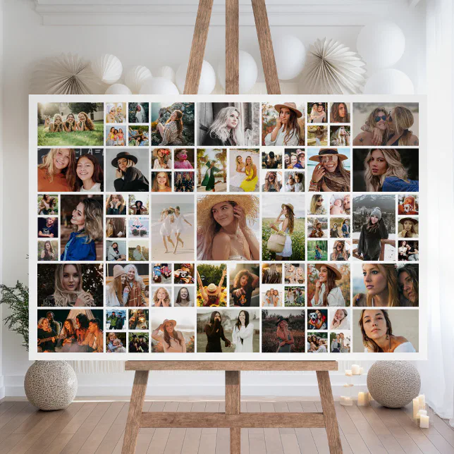 77 Photo Collage Memory Foam Board | Zazzle