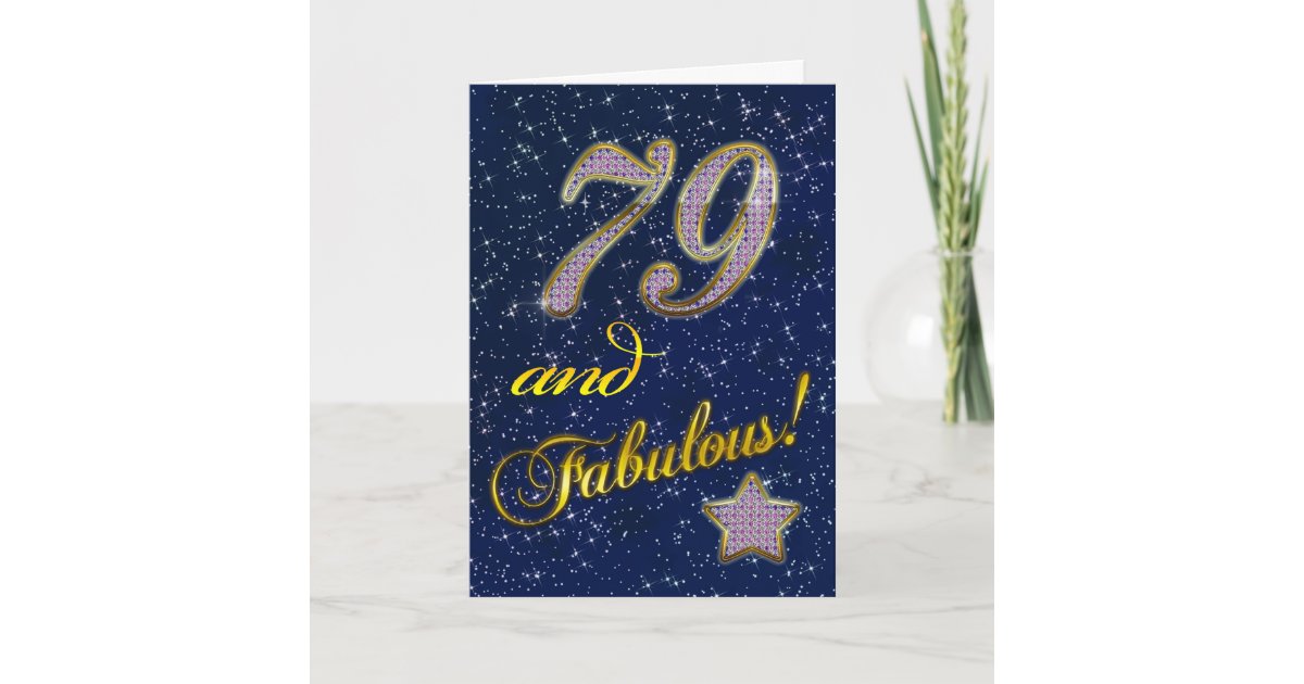 79th Birthday party Invitation | Zazzle