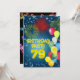 79th Birthday party Invitation with balloons | Zazzle